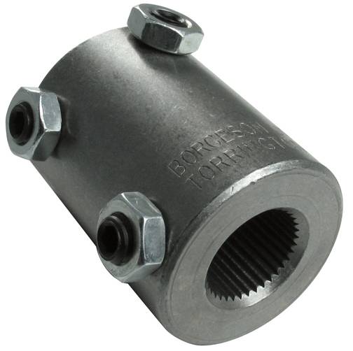 Welded Steel Steering Coupler Fits 3 4 36 Spline X 3 4 Double D